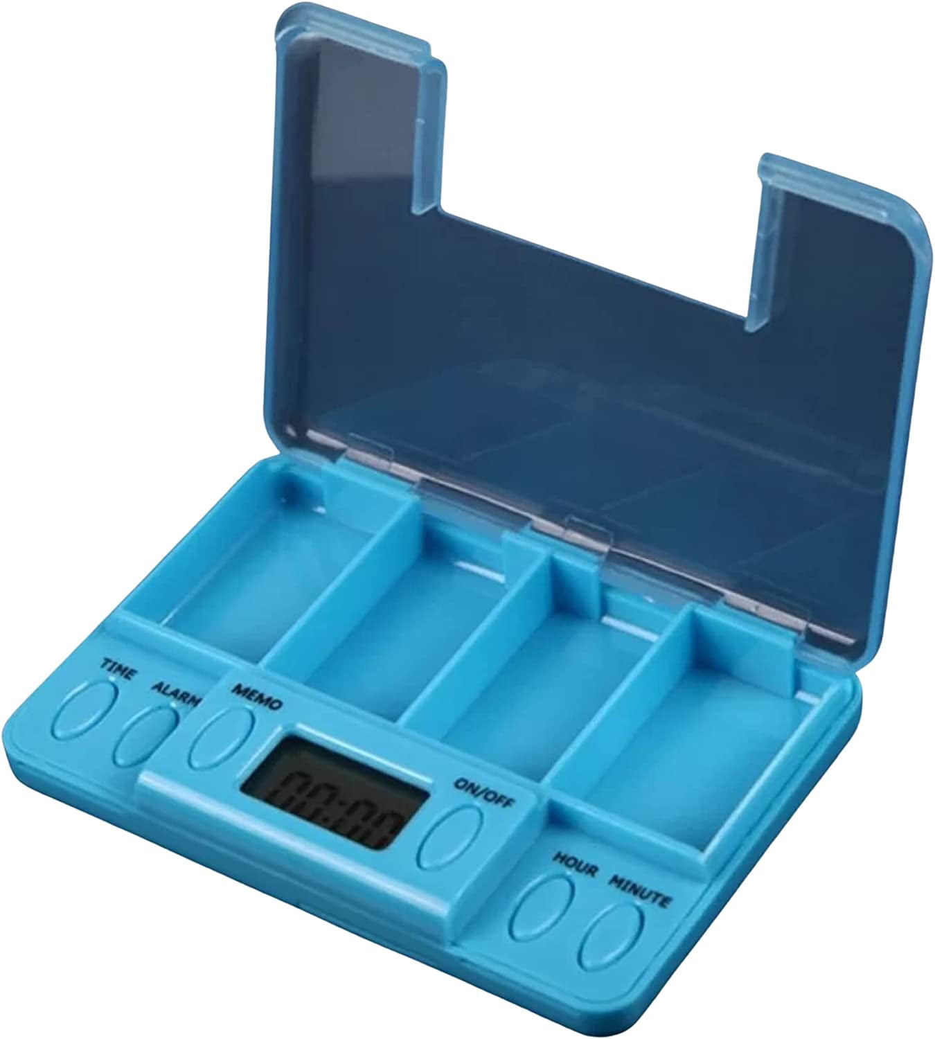 Daily Pill Reminder Organizer Pill Timer Medicine Box Timing Daily ...