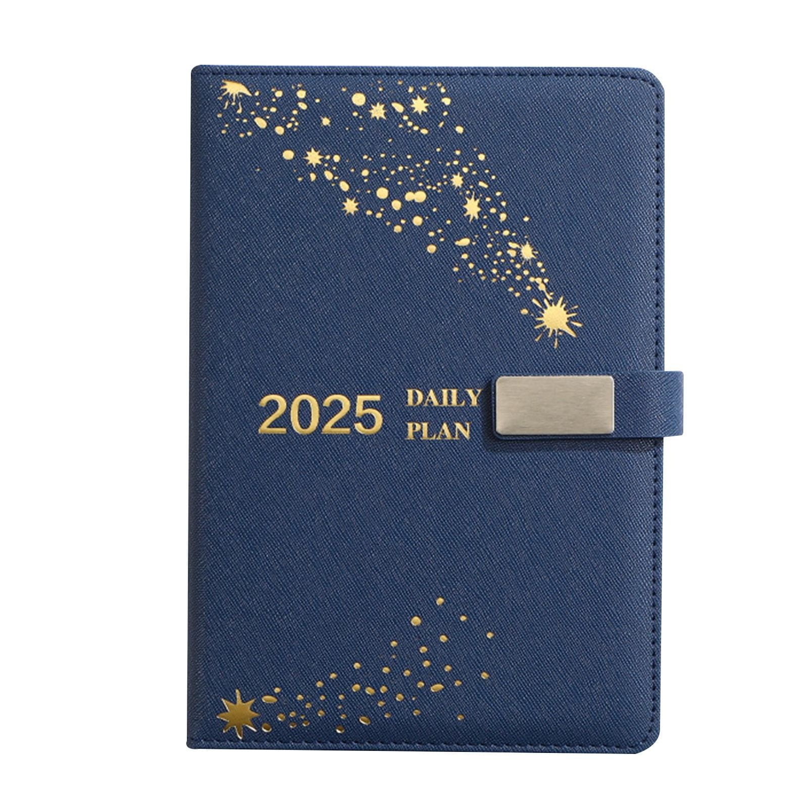 Daily Planner 2025 Weekly Monthly Planner Thickened Meeting Record ...