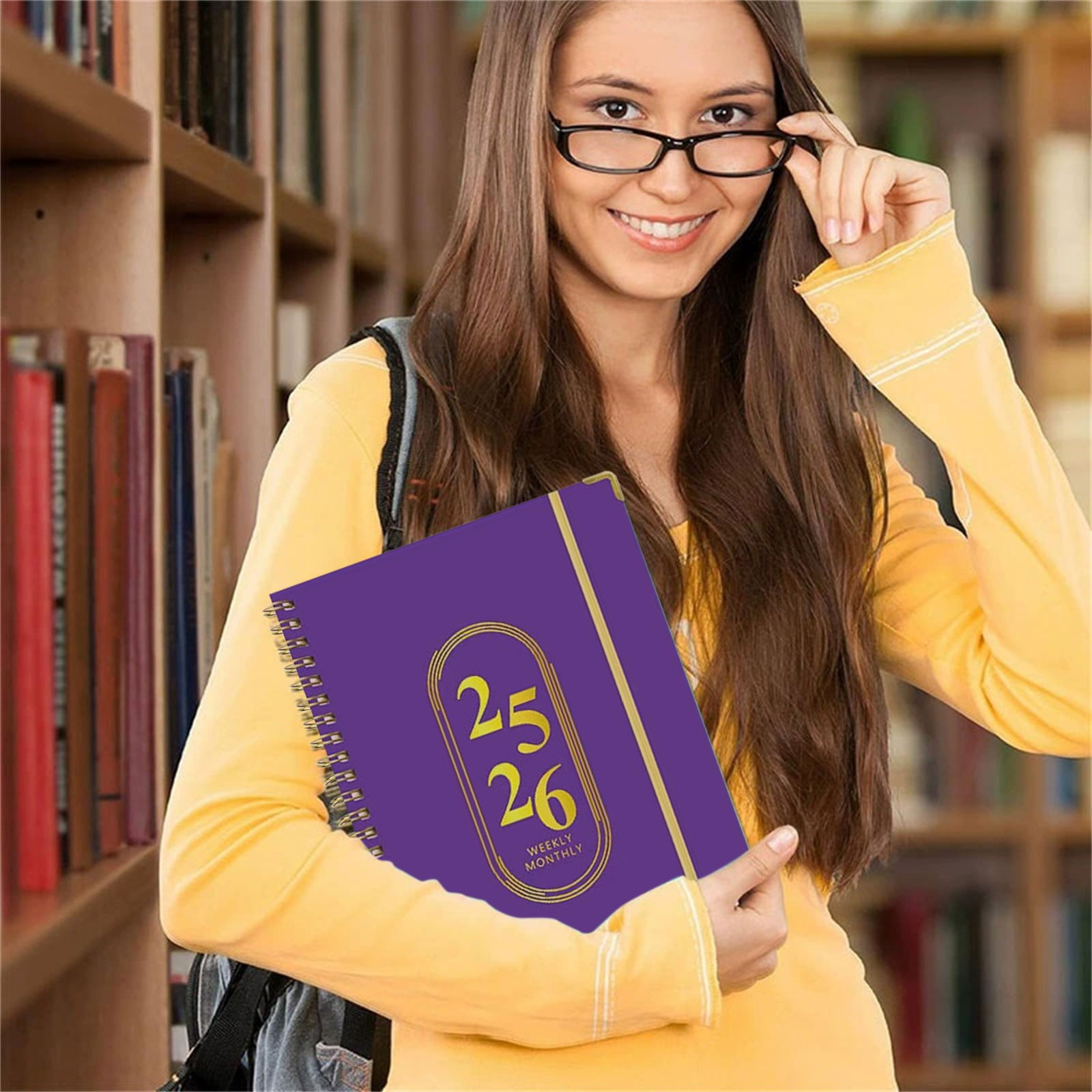 Daily Planner 20252026 July 2025 2026 Planner Hard Cover Calendar ...