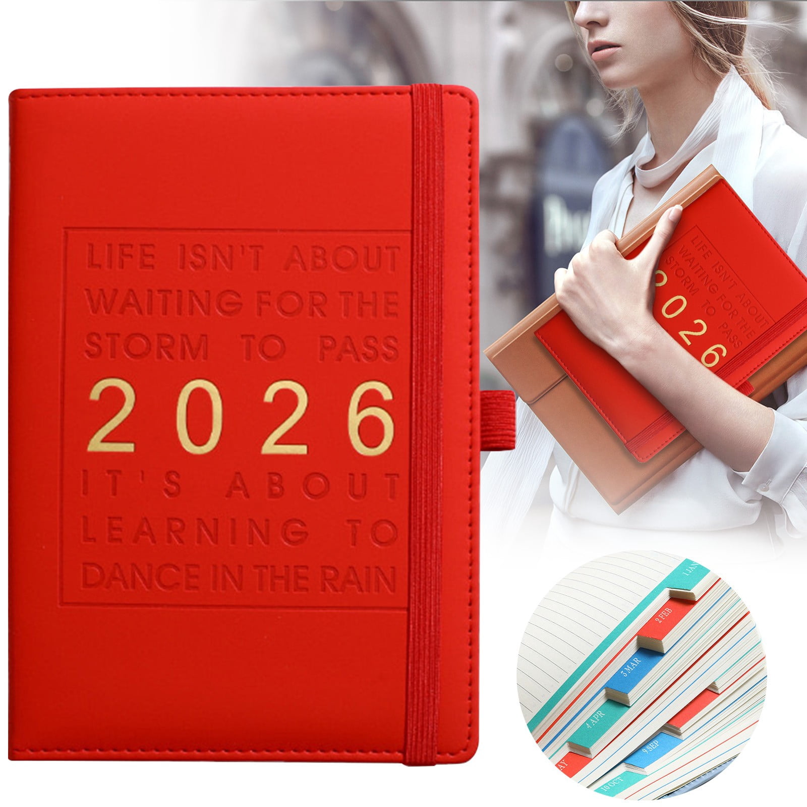 Daily Planner 2026, Daily Planner 2026 Full Page Per Day, 2026 Daily ...