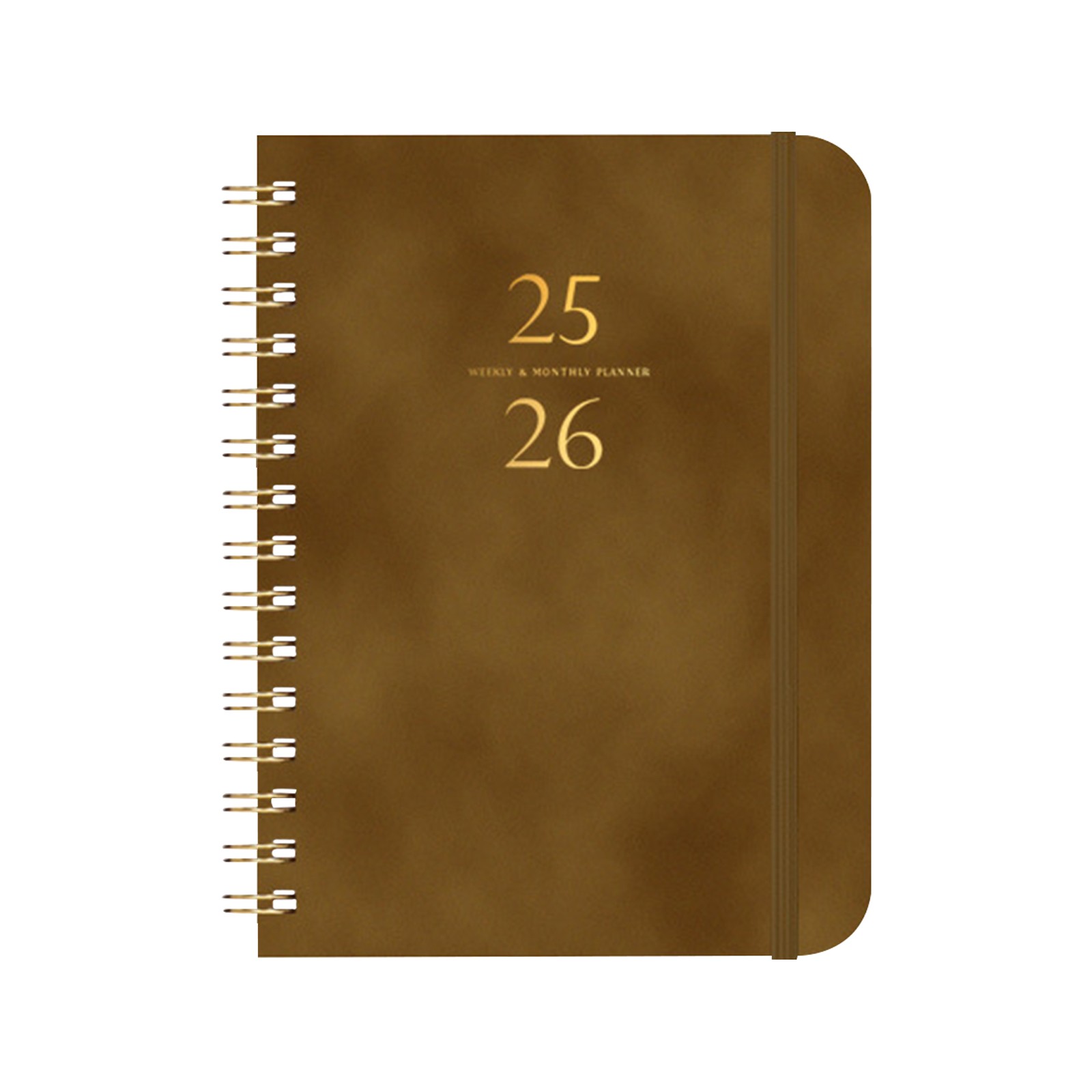 Daily Planner, Hard Cover Calendar Planner With Tabs, Annotated Pages ...