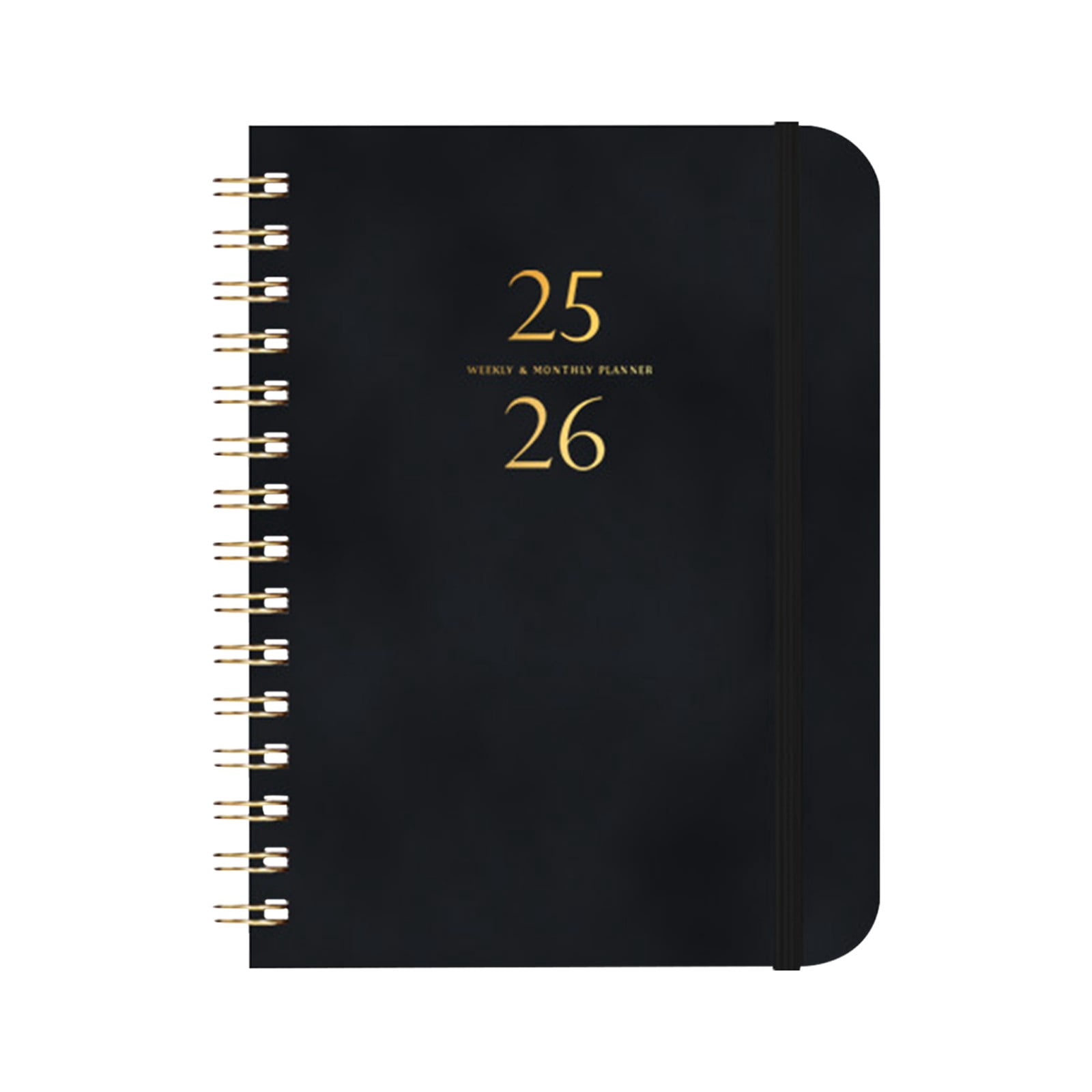 Daily Planner, Hard Cover Calendar Planner With Tabs, Annotated Pages ...