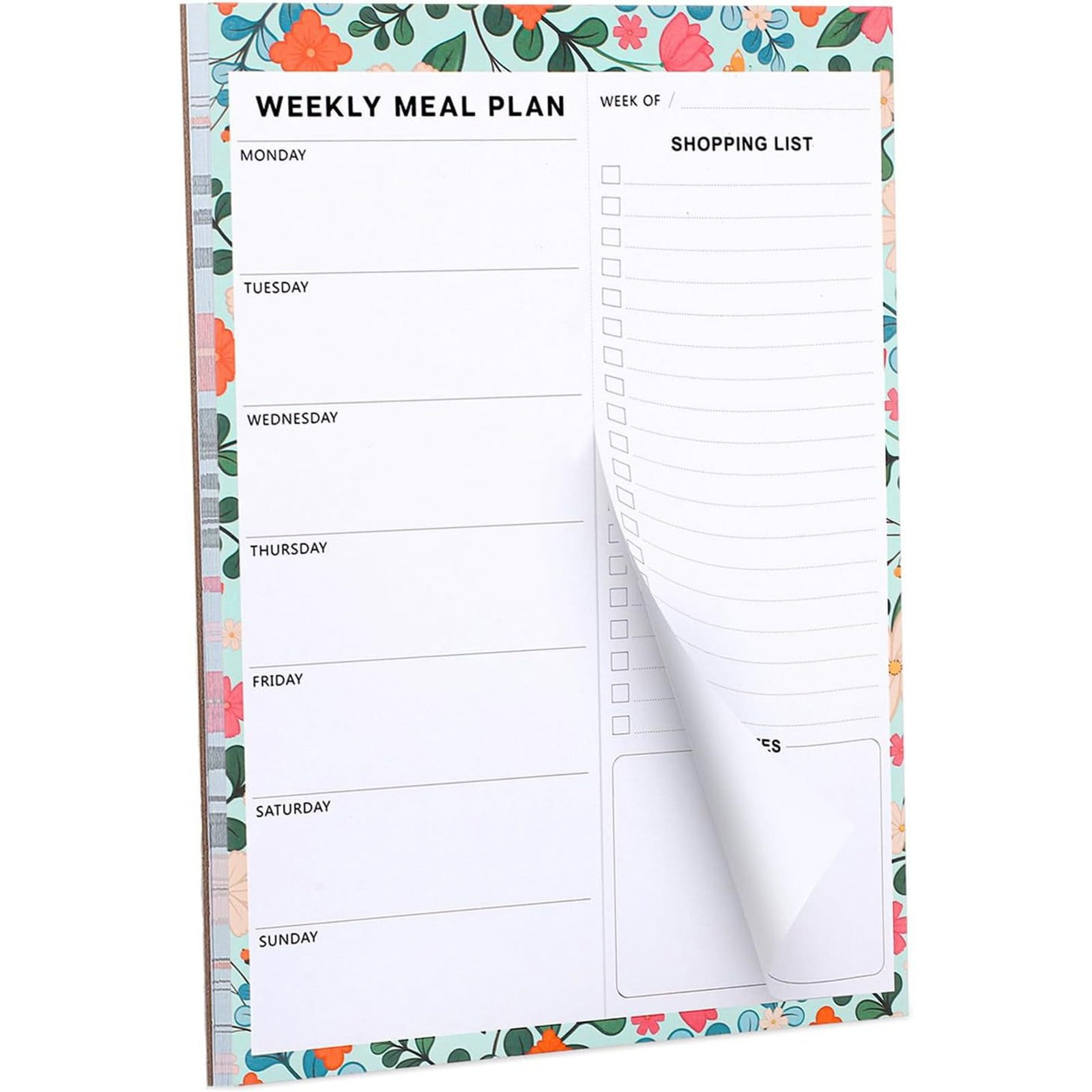 Daily Planner Notebook Simplified Time Management Schedule Shopping ...