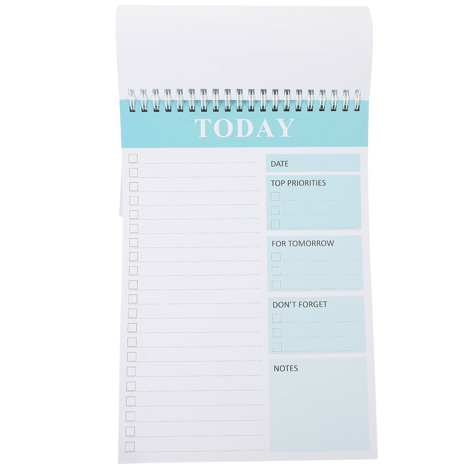 Daily Planner Notebooks Note Pads Compact Planner Notepad Spiral ...