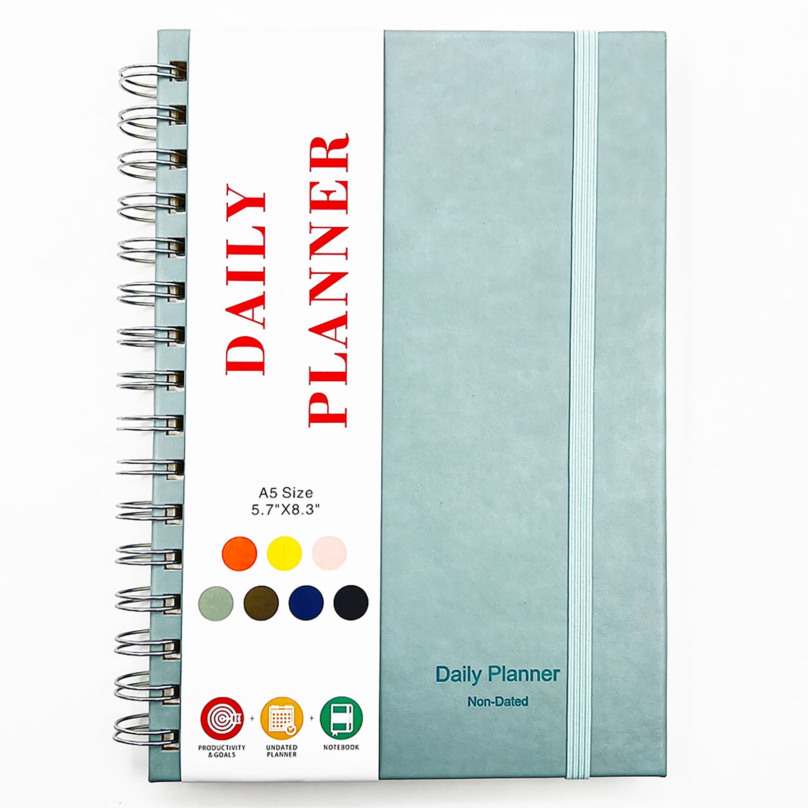 Daily Planner Notepad with Hourly Schedule - ADHD Planner, Time Block ...