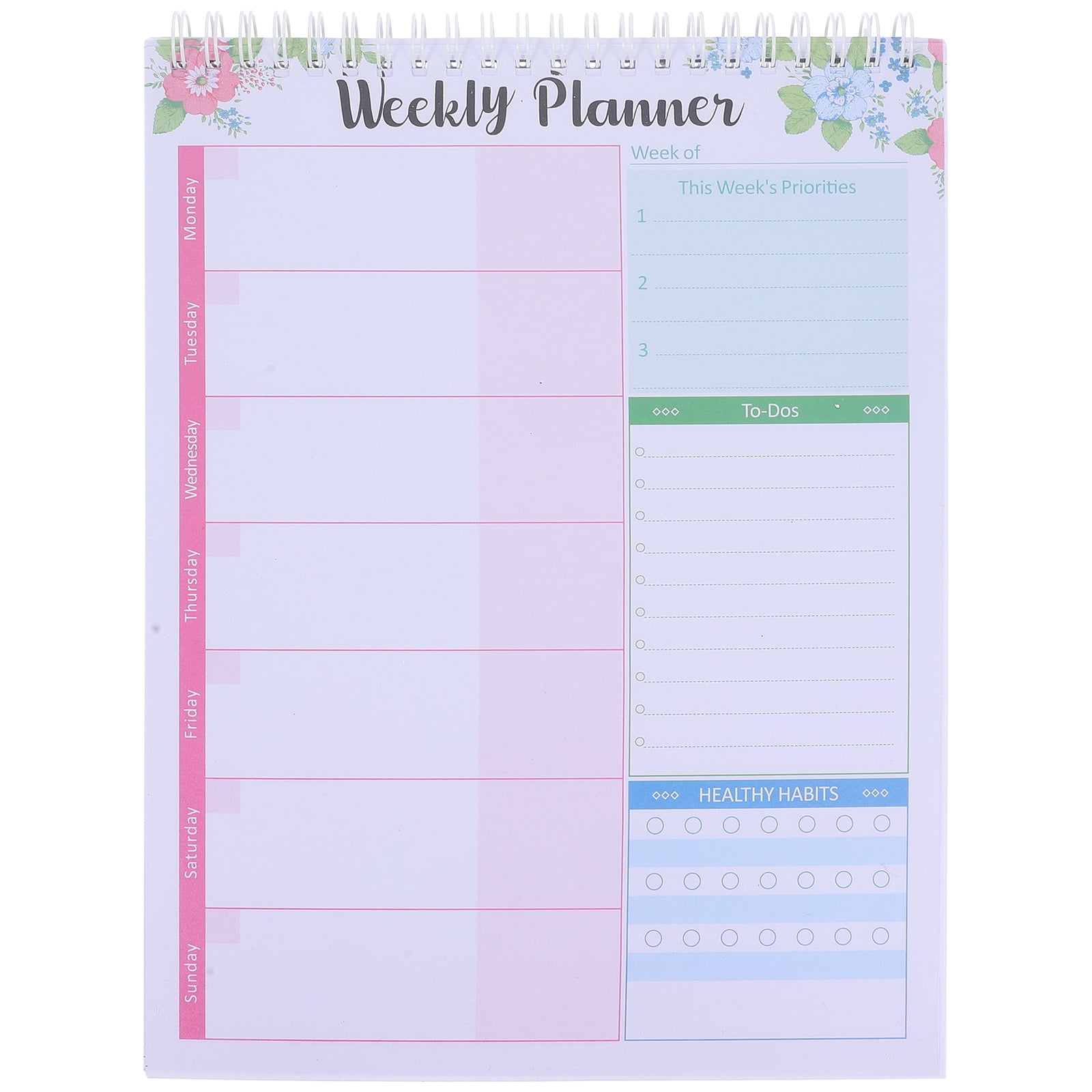 Toyandona Planner Notepad Paper 1Pcs 10.41X7.78X0.59in - Walmart.com