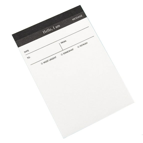 Daily Planner Schedule Notebook Tearable 50 Sheets Unlined Checklist ...