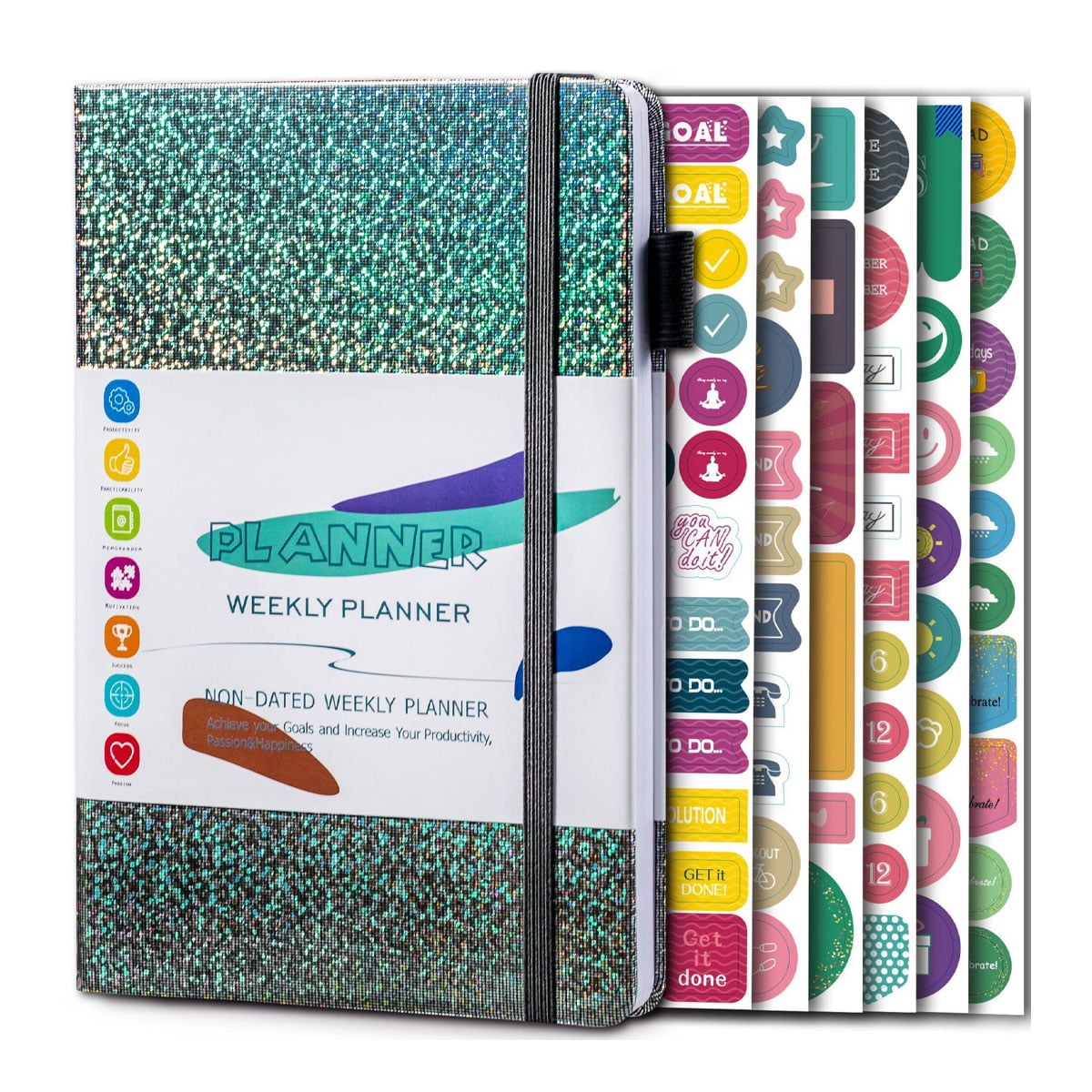 Daily Planner, Undated Planner, Task & To-do List, Schedule Organizer ...