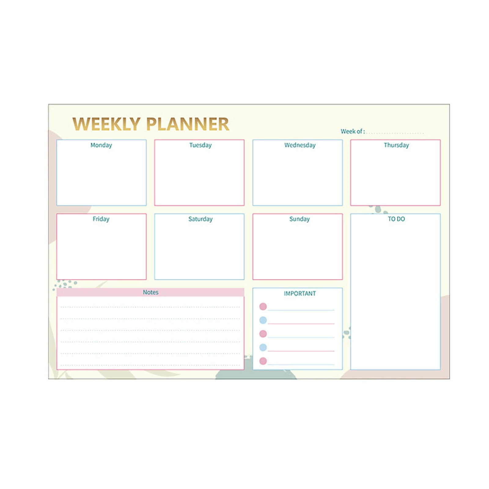 Daily Planner Undated - Simplified To Do List Notebook with Hourly ...