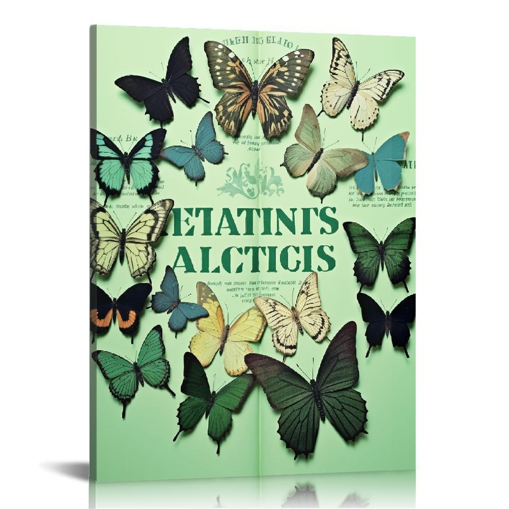 Daily Positive Affirmations Posters Vintage Motivational Green ...