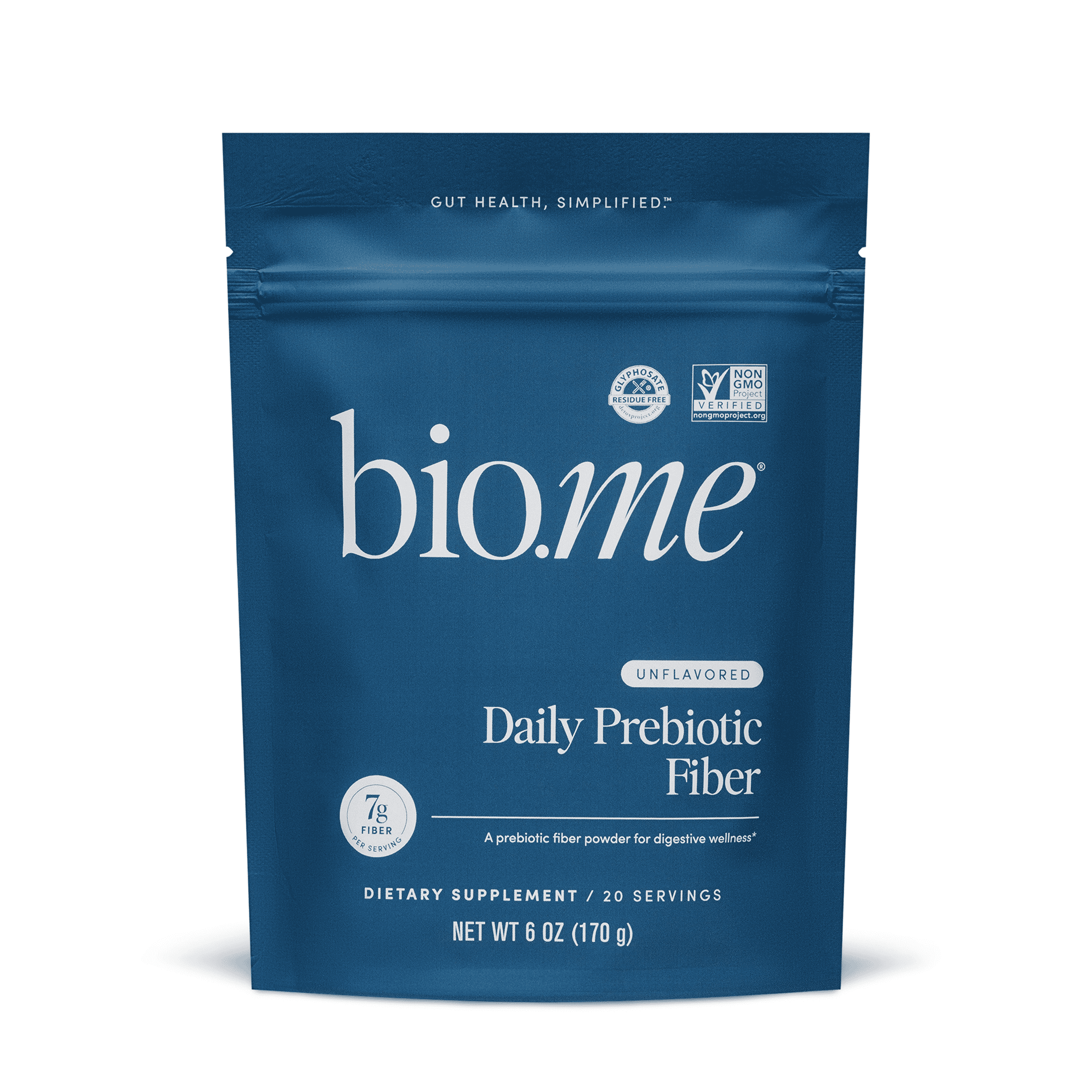 Bio.me Daily Prebiotic Fiber Supplement for Digestive Health ...
