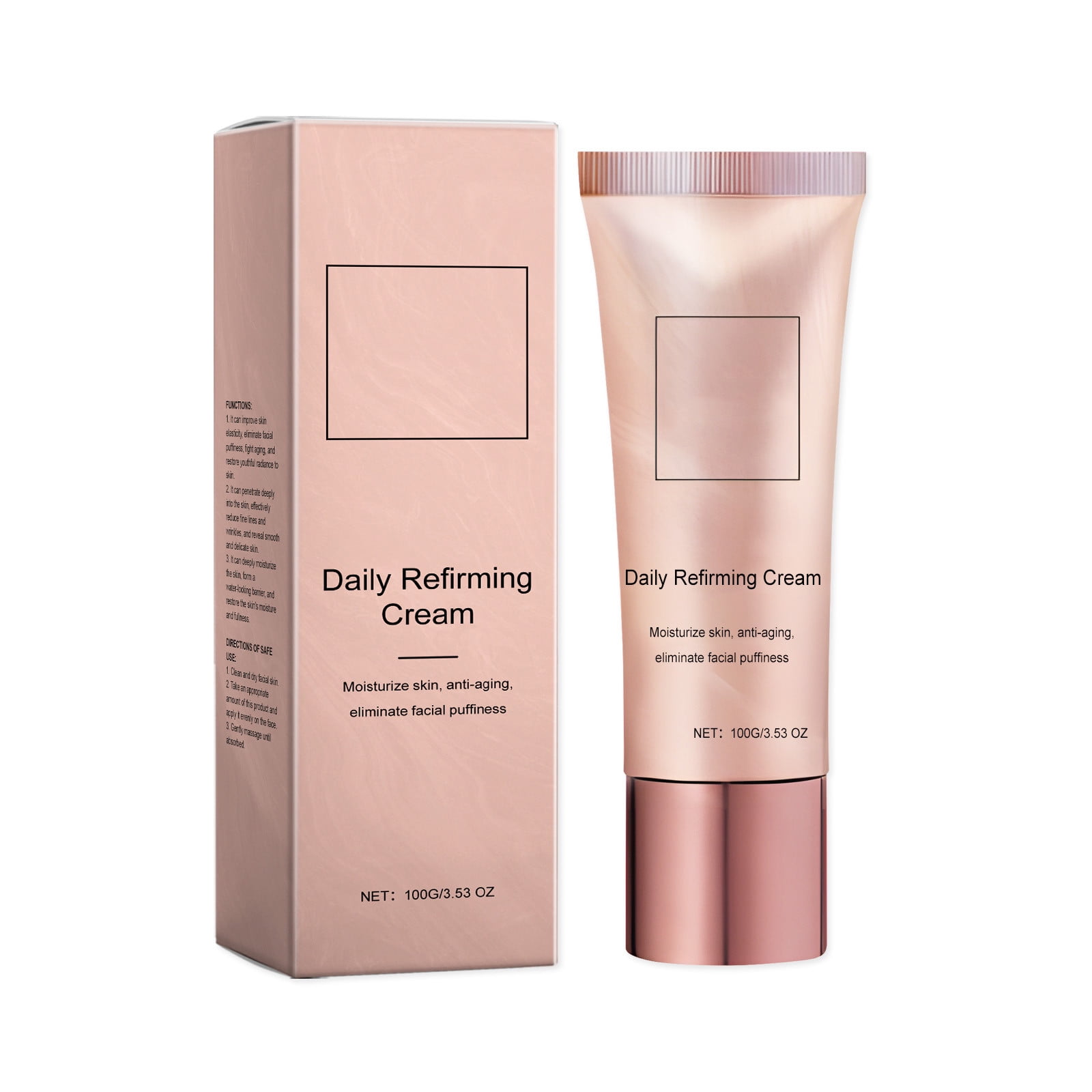Daily Refirming Cream - Against Aging Cream, Smooth Skin, Instant ...