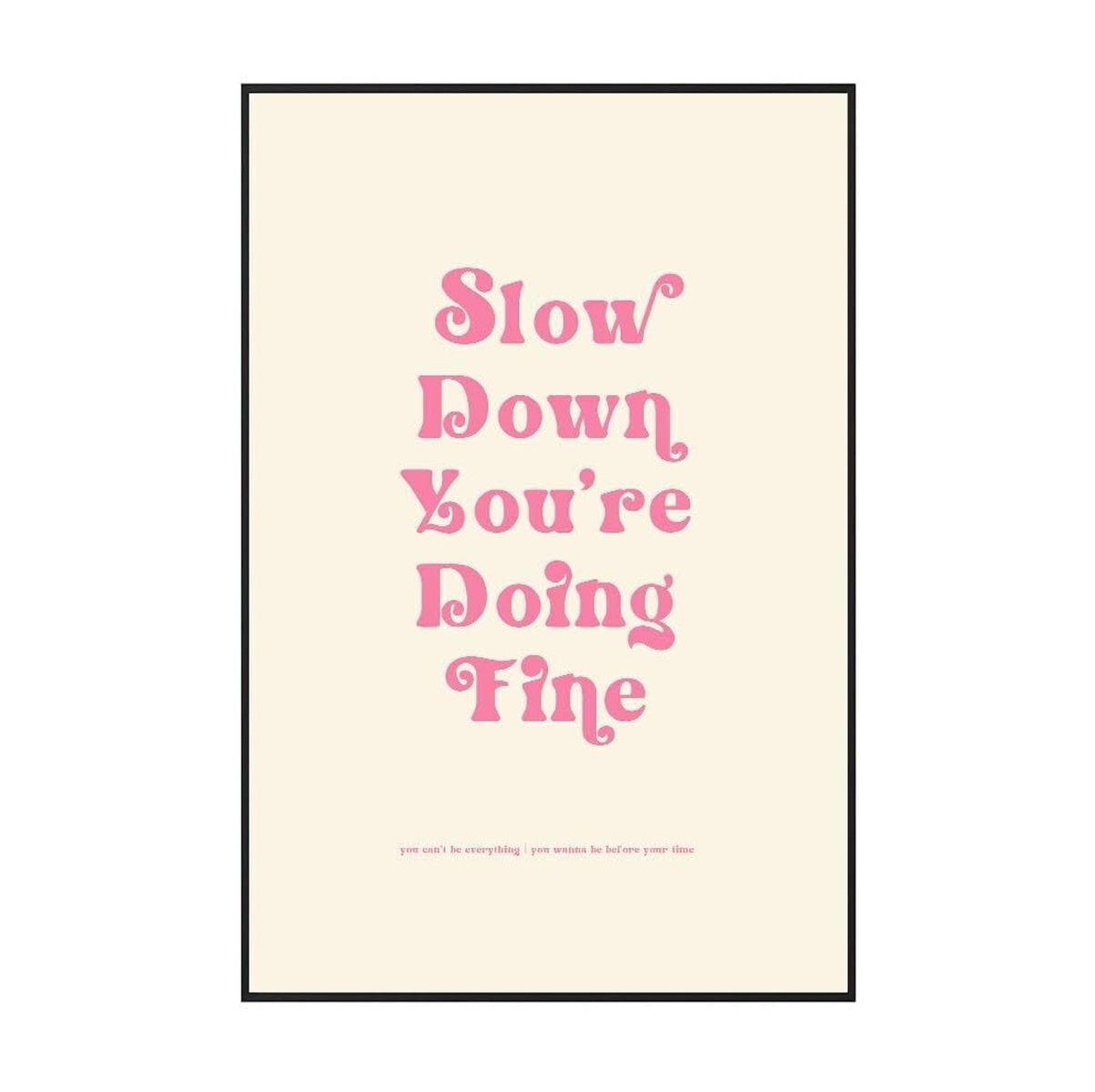 Daily Reminder Pink Positive Affirmations Wall Decor Posters for Room ...