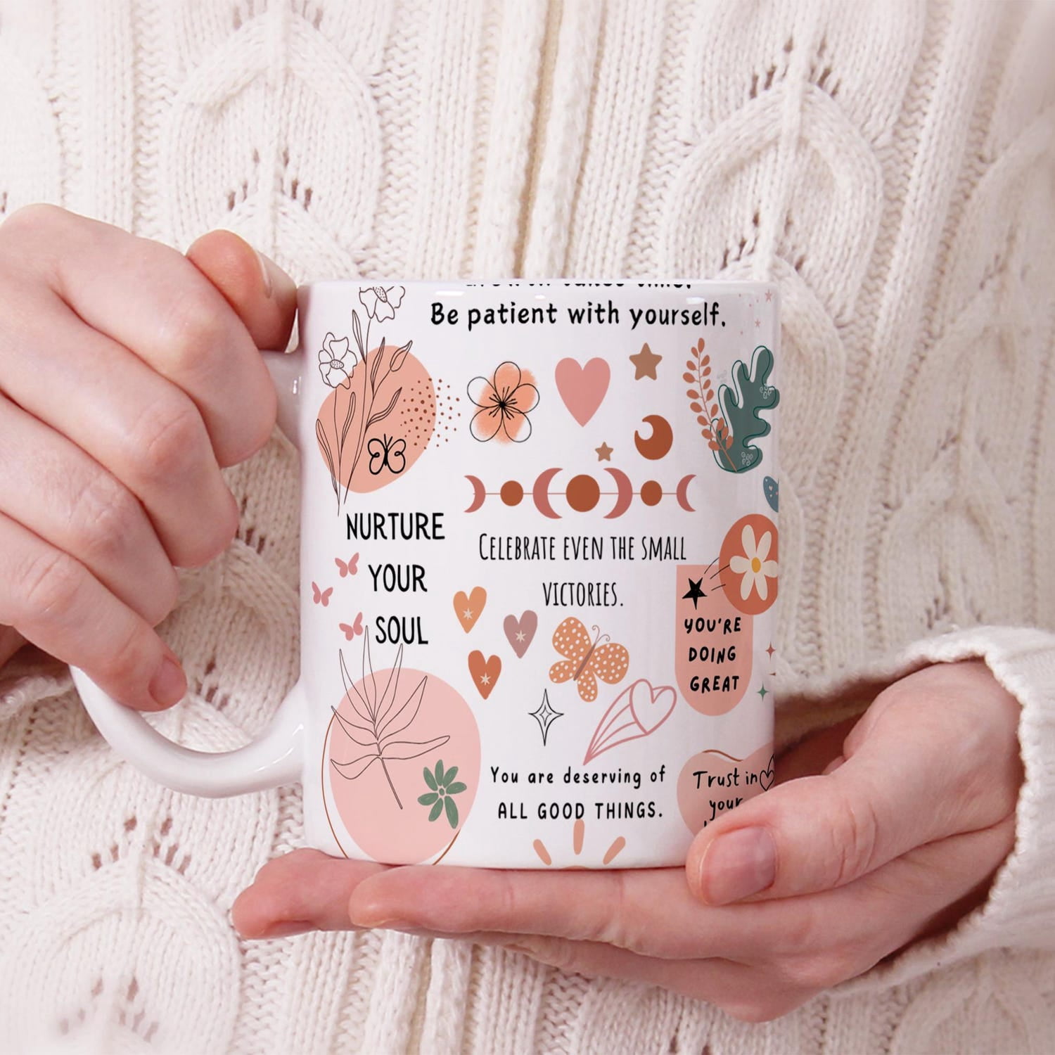 Daily Reminders Mug,11oz & 15oz Mug, Motivational Coffee Mug, Daily ...