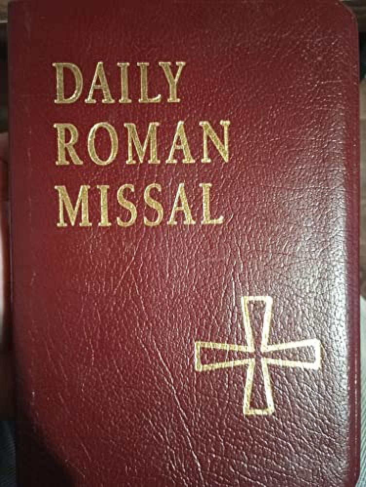 Pre-Owned Daily Roman Missal (Hardcover) by James Socias - Walmart.com