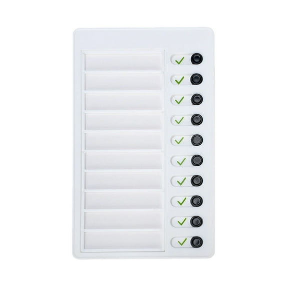 Daily Routine Chart For Daily Chore Chart Educational Visual Schedule ...