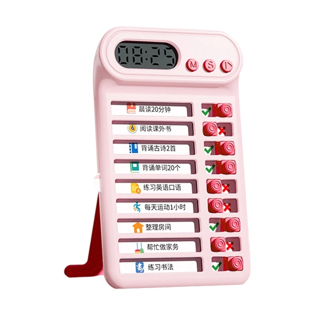 Daily Routine Chart Kid Time Management Board 7.5x12.5cm Visual ...