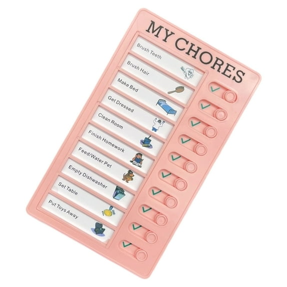 Daily Routine Chart for Kids Time Management Board For Daily Scheduling ...