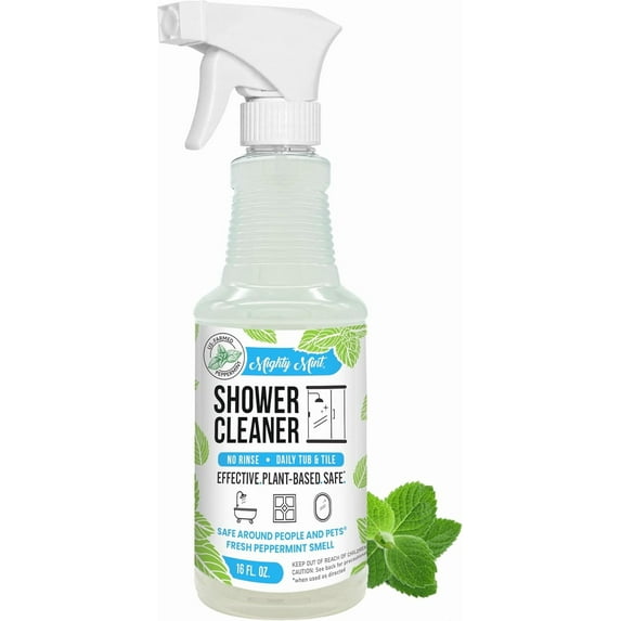 Daily Shower Cleaner Spray – No Rinse, No Scrub Solution for Glass ...