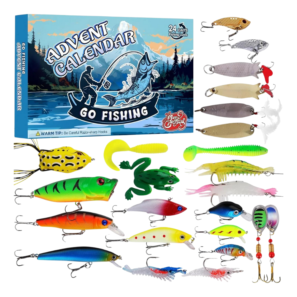 Daily Surprises Fishing Advent Calendar - Walmart.com