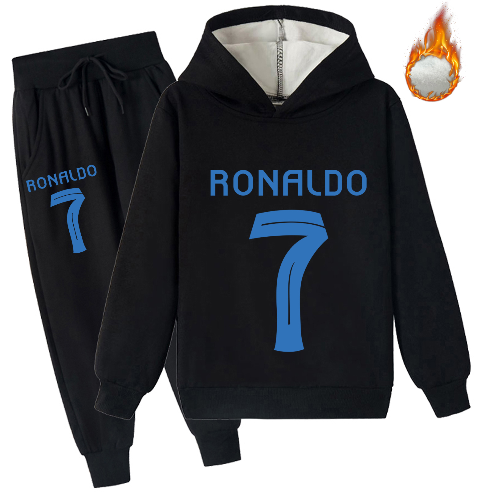 Daily Trend Set Cristiano Ronaldo Brushed Fleece Hoodie & Pants works ...