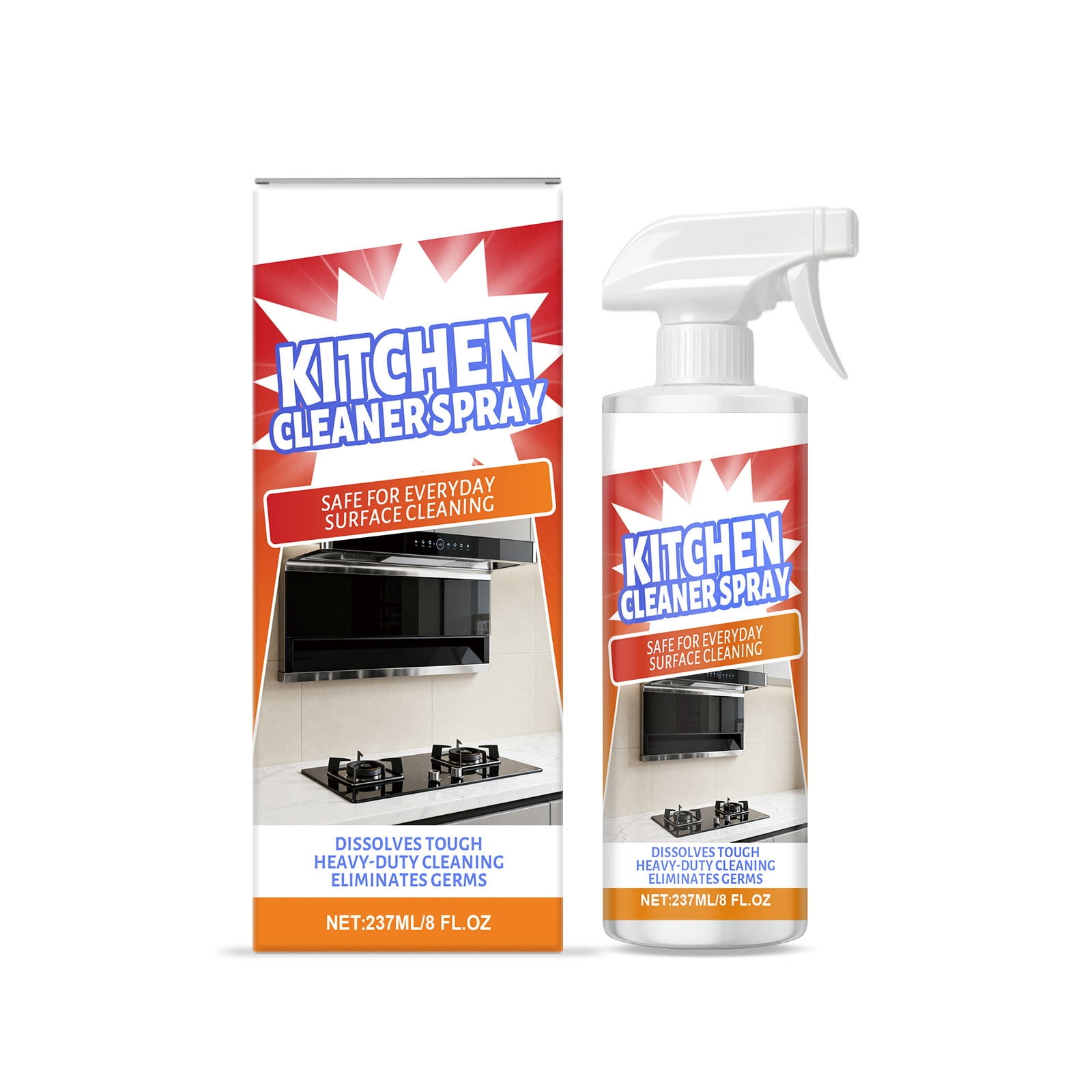 Daily Use Kitchen Cleaner Spray For Stovetops Hoods And Backsplashes ...