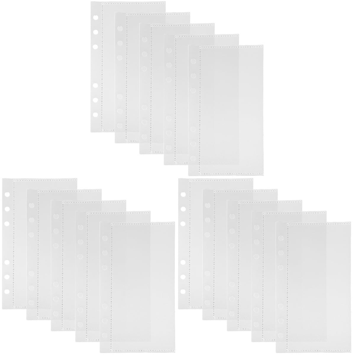 Daily Use Loose Leaf Pocket Multi-use Binder Budget Separator Page Gift ...