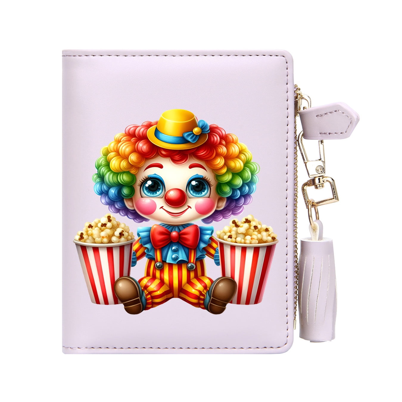 Daily Use Women Clutch Wallet Elegant Pattern Wallet Purse Zipper ...
