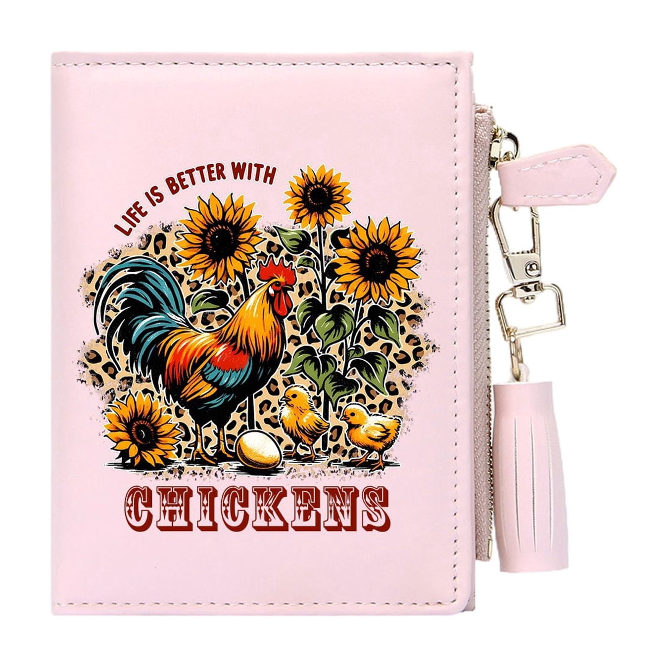 Daily Use Women Ladies Purse Art Print Ladies Purse Soft PU Leather ...
