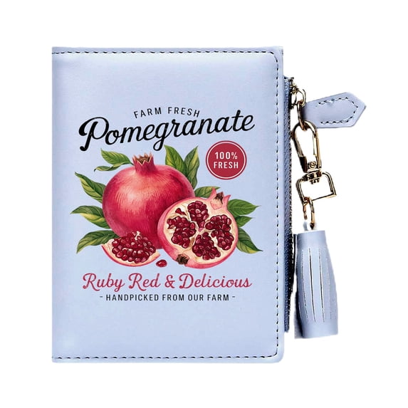 Daily Use Women Purse Fashion Print Short Wallet Soft PU Leather ...