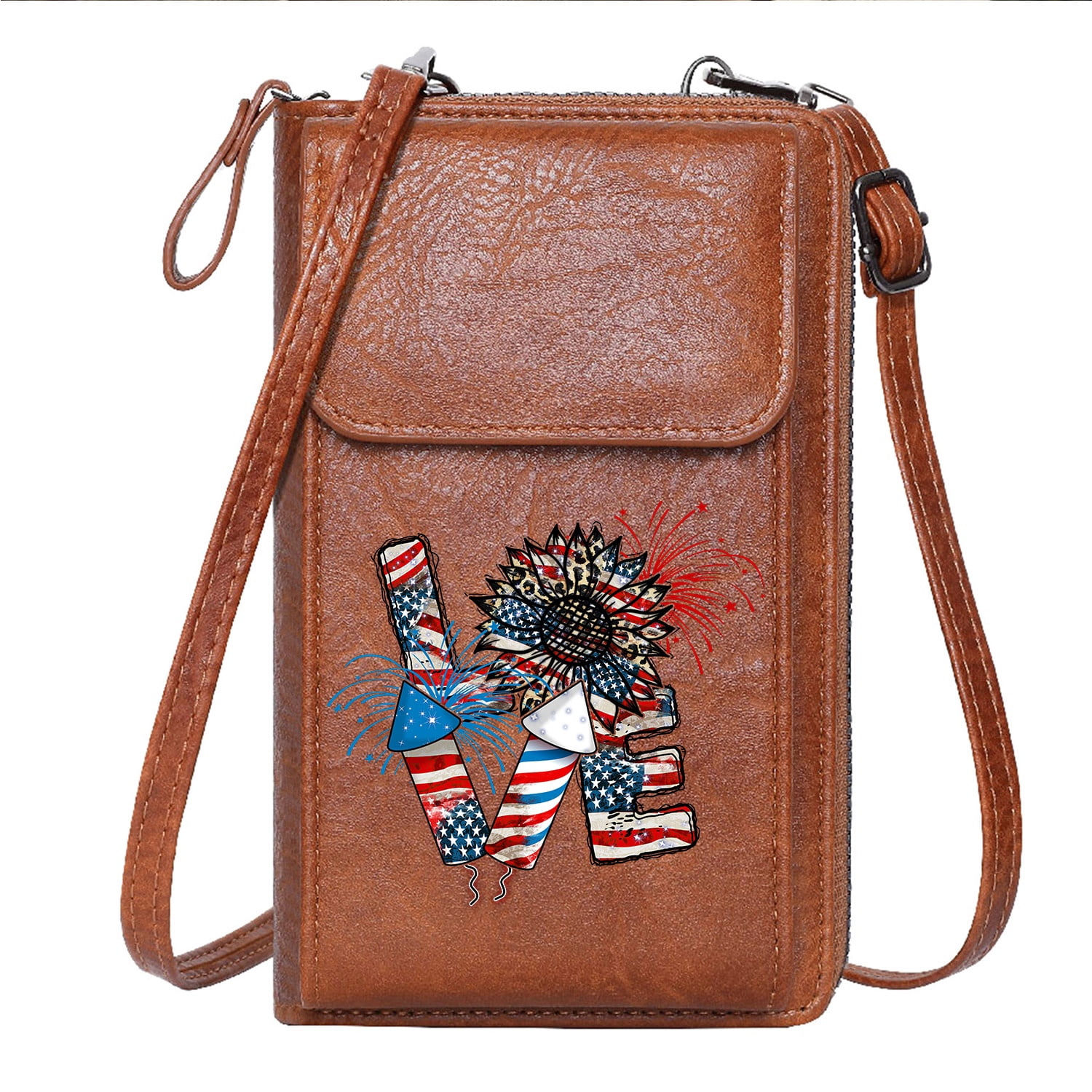 Daily Use Women Small Crossbody Fashion Print Lightweight Bag With ...