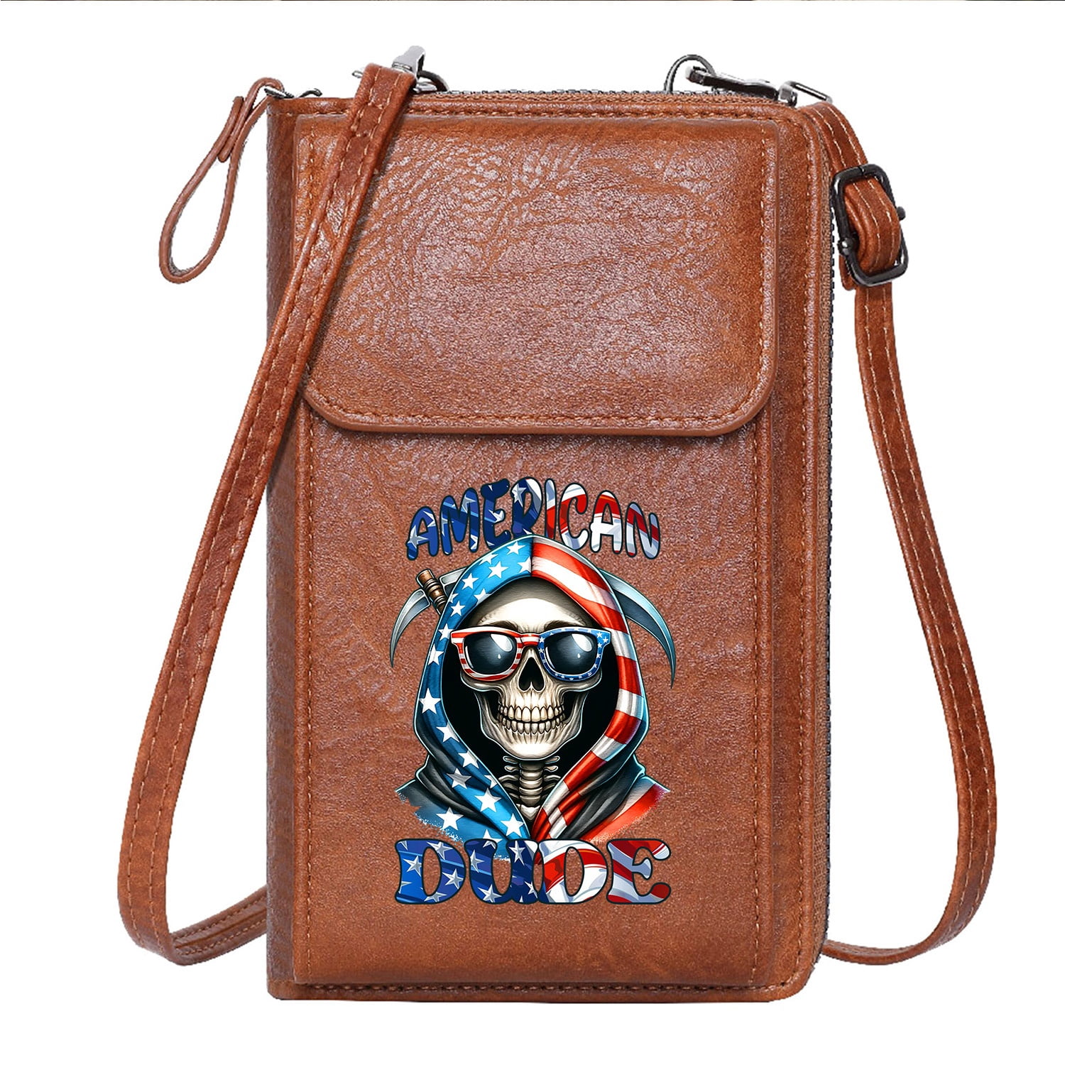 Daily Use Women Wallet Bag Flower Pattern Ladies Messenger Multi Card ...