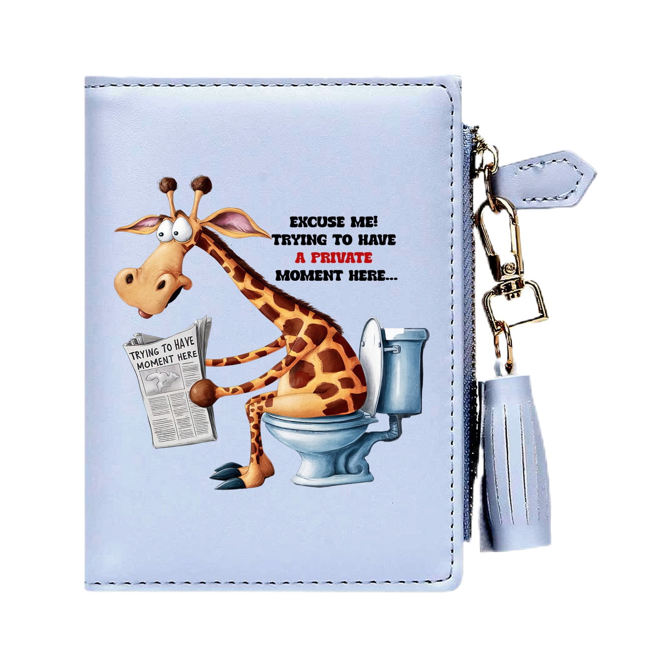 Daily Use Women Wallet Purse Art Print Wallet Large Capacity PU Leather ...