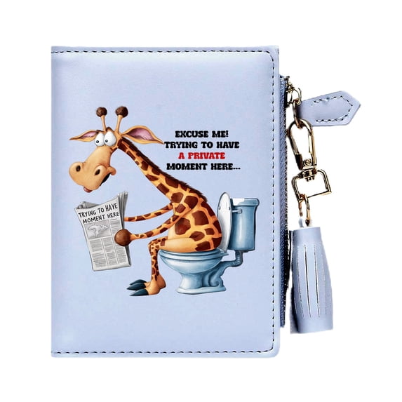 Daily Use Women Wallet Purse Art Print Wallet Large Capacity PU Leather ...