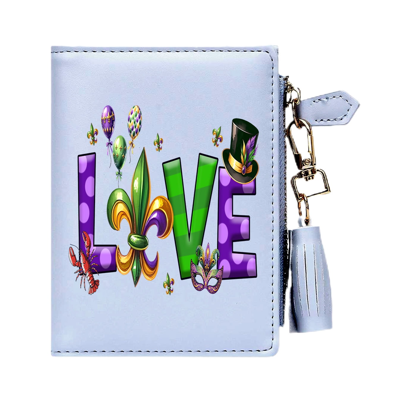 Daily Use Women Women Wallet Geometric Pattern Card Holder Wallet PU ...