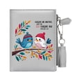 Daily Use Women Zipper Wallet Dot Pattern Wallet PU Leather Multi Card ...