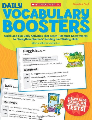 Pre-Owned Daily Vocabulary Boosters: Quick and Fun Daily Activities ...