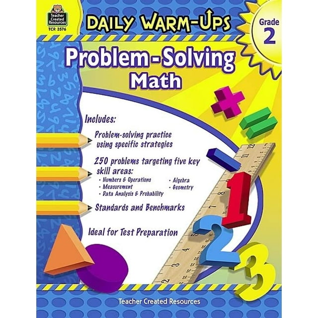 Pre-Owned Daily Warm-Ups: Problem Solving Math Grade 2: Problem Solving ...