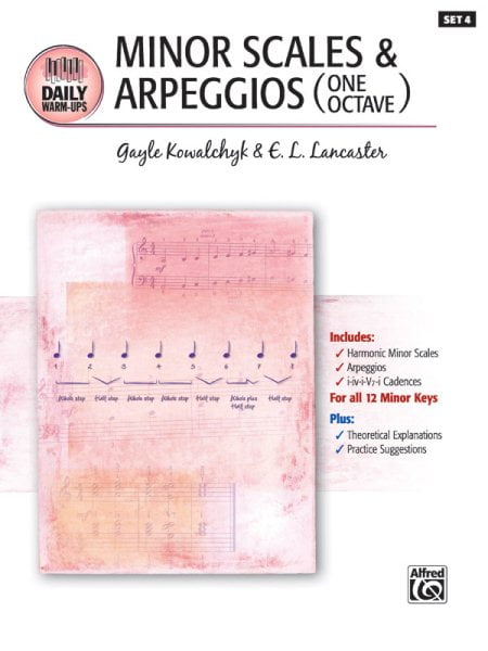 Daily Warm-ups : Minor Scales & Arpeggios One Octave - Walmart.com