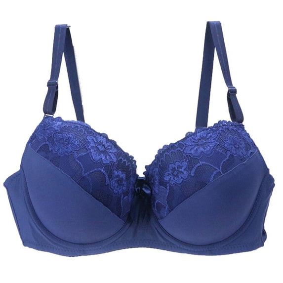 Daily Wear Bra Large Size Women Full Coverage Push Up Underwire Support ...
