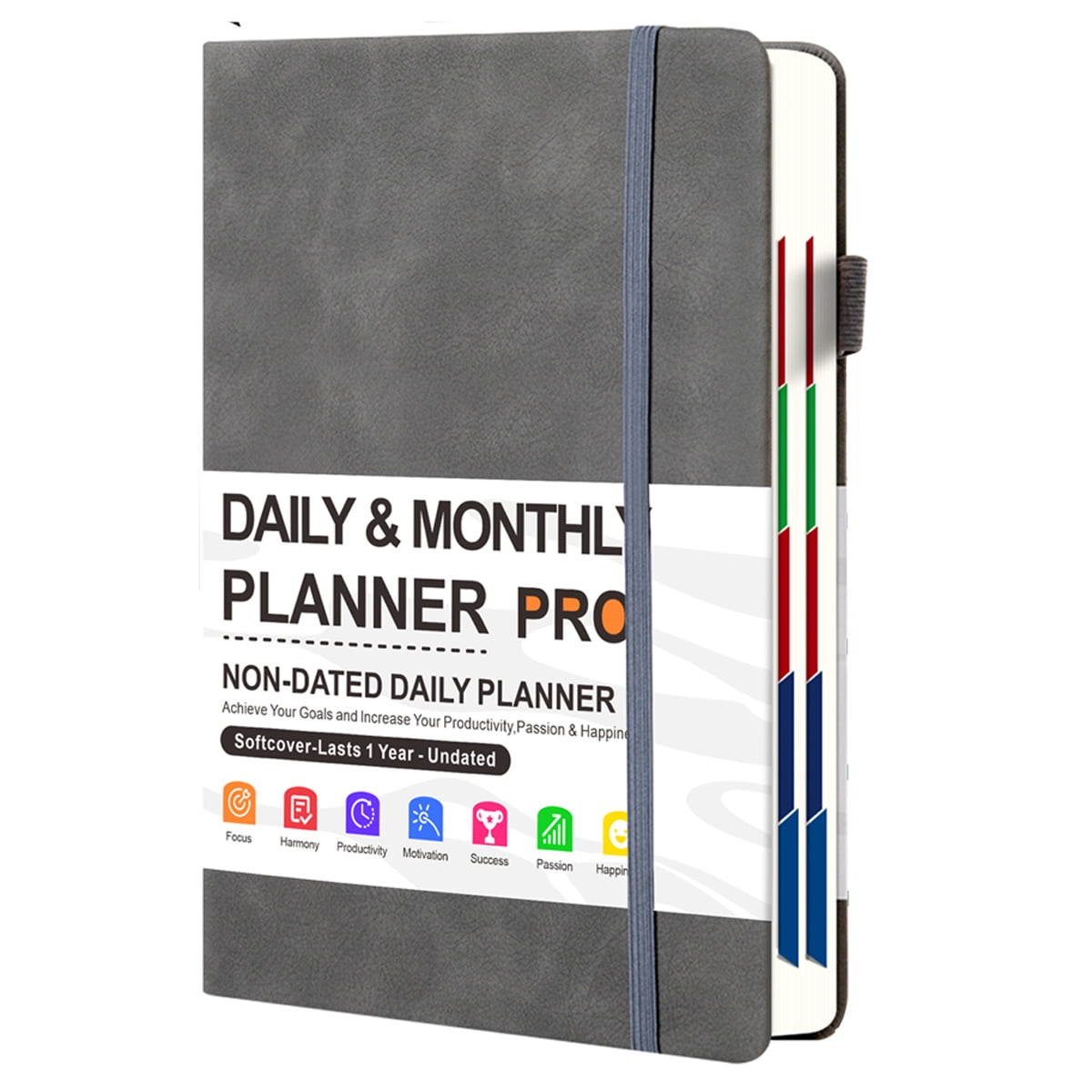 Daily Weekly And Monthly Productivity Goal Setting Tool For Work Home ...
