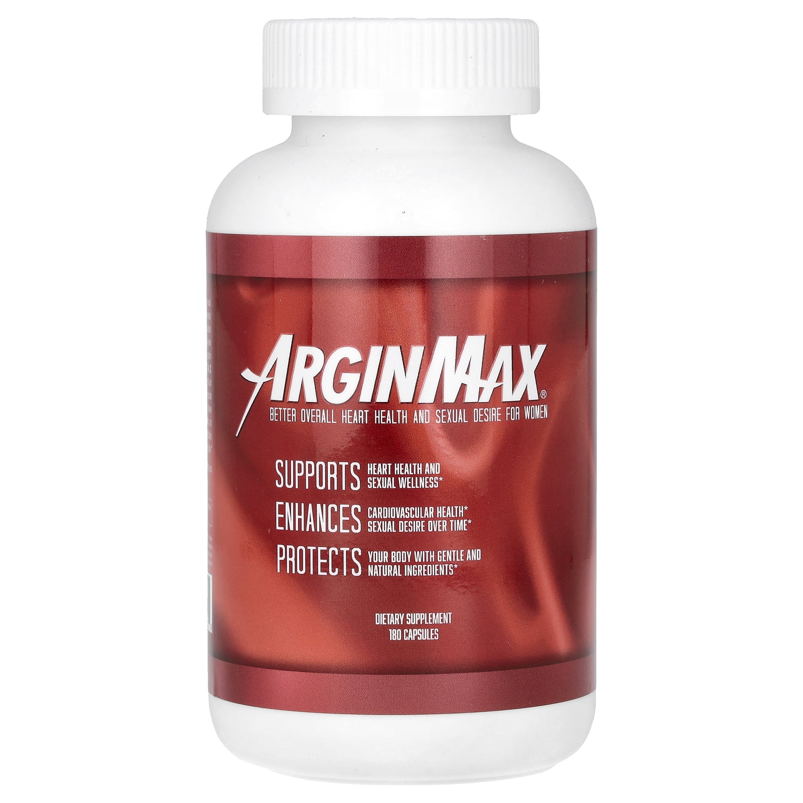 Daily Wellness ArginMax Natural Supplement for Women, 180 Capsules ...