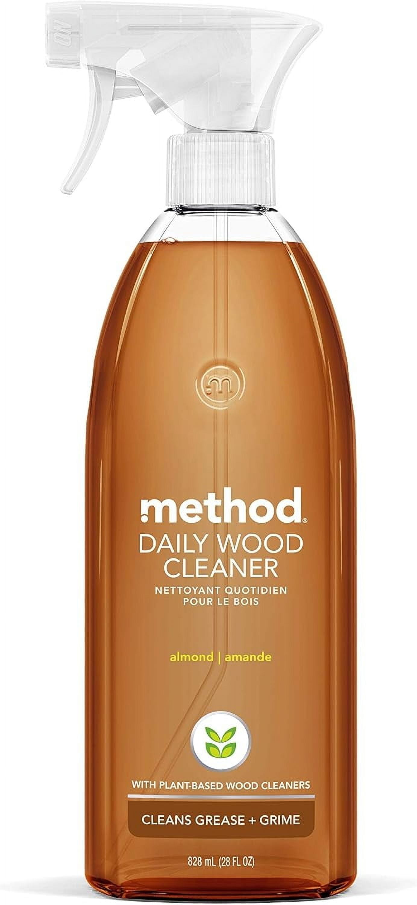 Daily Wood Cleaner, Almond, Cleans Shelves, Tables and Other Wooden ...