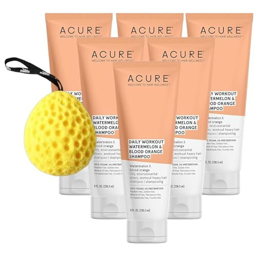 Daily Workout Shampoo, 8 fl oz - Watermelon Shampoo for Oily Hair ...