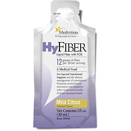 HyFiber Daily Liquid Fiber for Regularity & Soft Stools | 12g Soluble ...