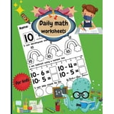 Daily math worksheets for kids : Beginner Math Preschool Learning Book ...