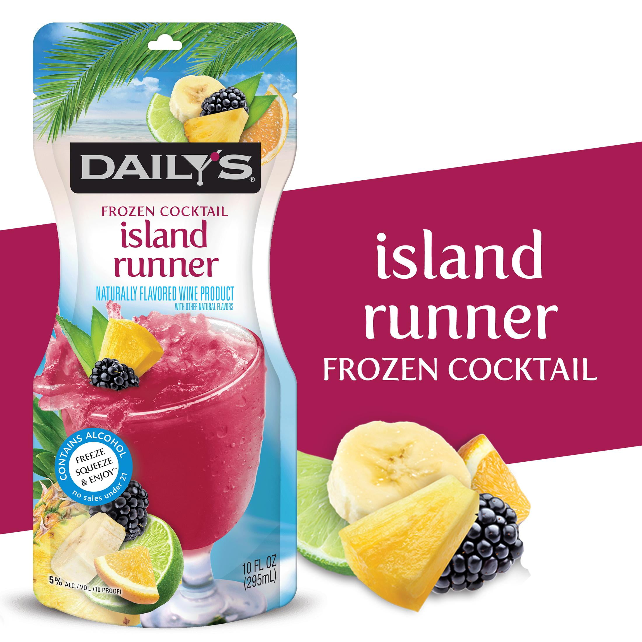 Daily's Island Runner Frozen Cocktail, 10 FL OZ Drink Pouch - Walmart.com