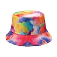 DailyChi Women Fashion Printed Fisherman Hat Summer Outdoor Sunshade ...