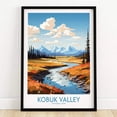 DailyMood Retro Kobuk Valley National Park Wall Art Travel Poster Print ...