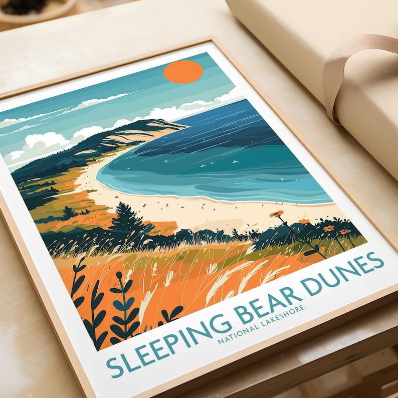 DailyMood Scenic Michigan Nature Landscape Sleeping Bear Dunes Travel ...